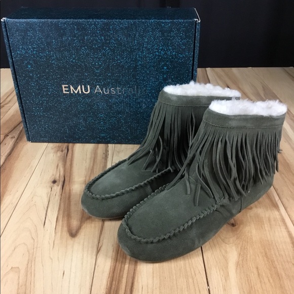Emu | Shoes | Emu Australia Sheepskin Moccasin Slipper Boots | Poshmark